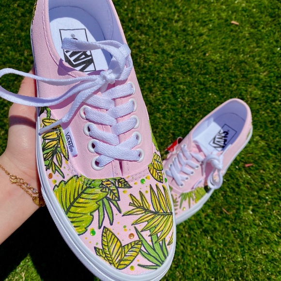 Vans | Shoes | Custom Tropical Vans | Poshmark